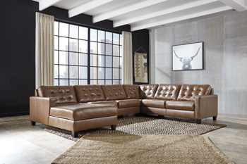 Baskove 4-Piece Sectional with Chaise – Northern Mattress & Furniture ...