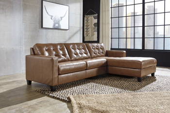 Baskove 2-Piece Sectional with Chaise – Northern Mattress & Furniture ...